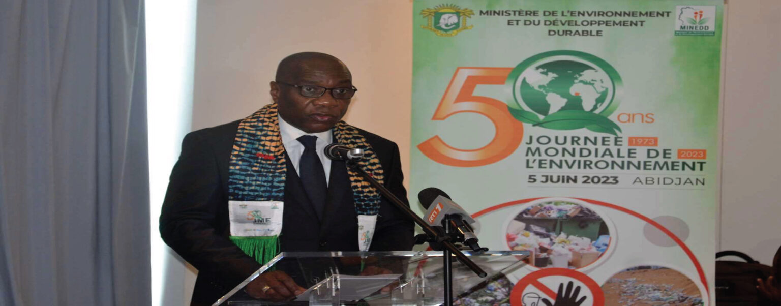 CELEBRATION EN COTE D’IVOIRE, DU CINQUANTENAIRE DE LA JOURNEE MONDIALE DE L’ENVIRONNEMENT : LE ...